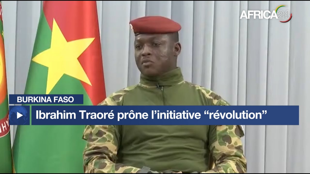 Burkina Faso : Ibrahim Traoré prône l’initiative “révolution” | Africa24 TV