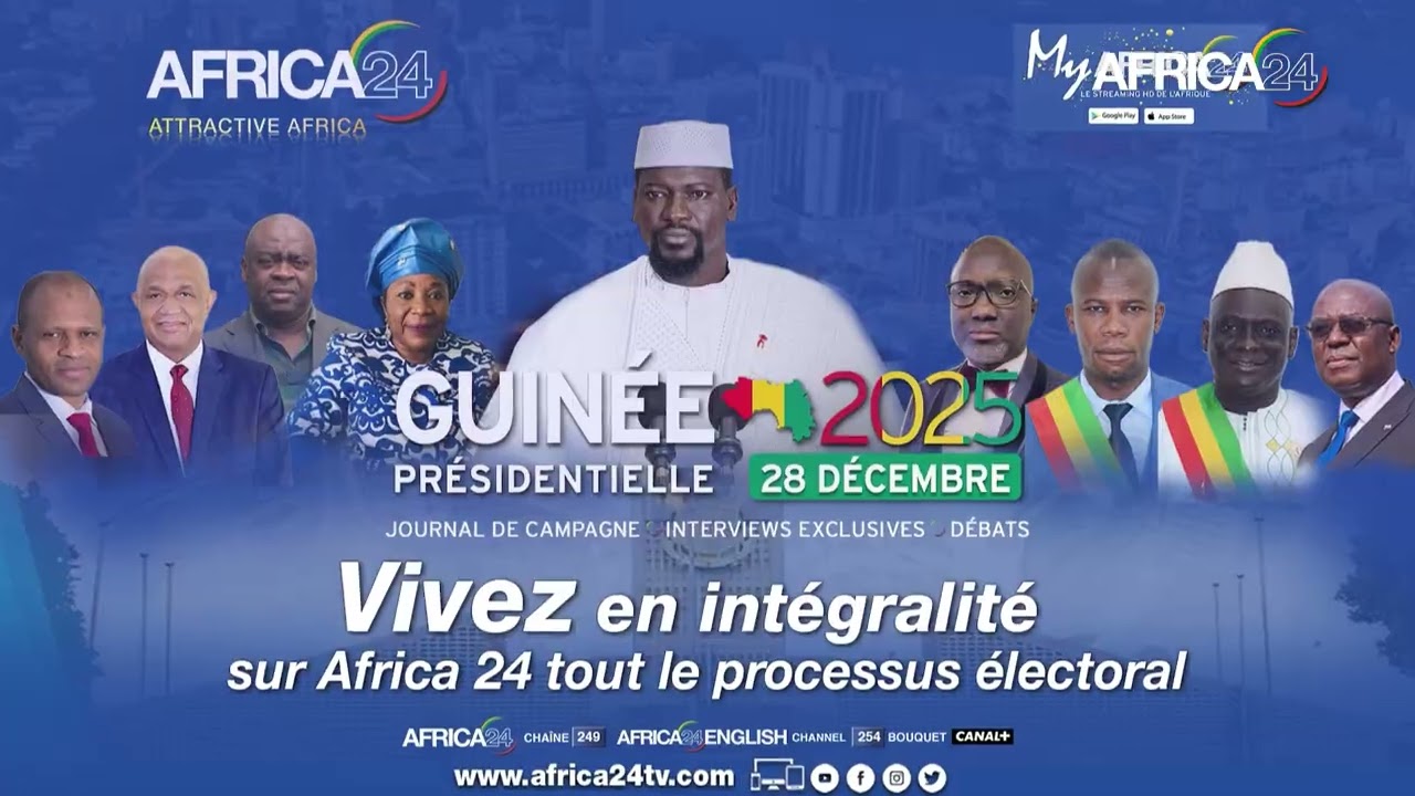 Le JT Campagne présidentielle Guinée 2025 : édition du 26 décembre 2025 ...