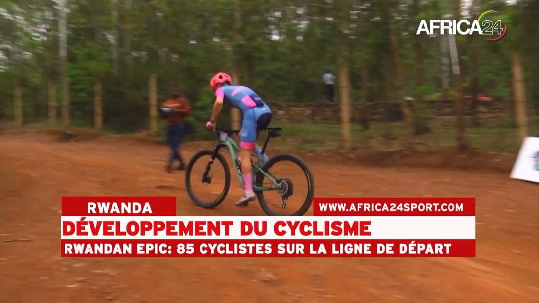 Rwandan Epic: 85 cyclistes sur la ligne de départ | Africa24 TV