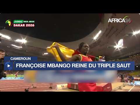 Cameroun : Françoise Mbango Etone double médaillée d'or olympique ...